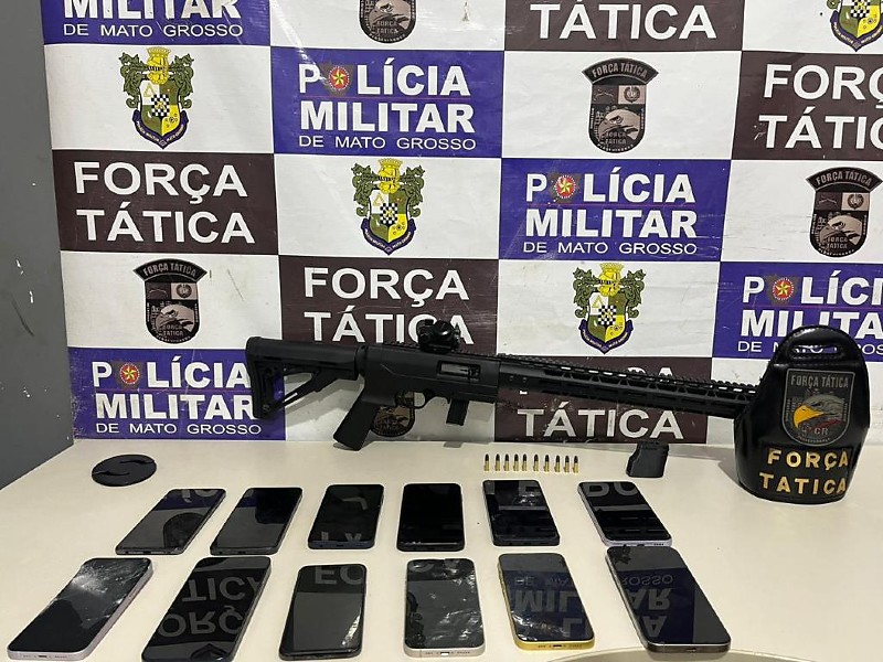 Rifle, munições e carro de fuga: quatro presos em ação contra facção ...